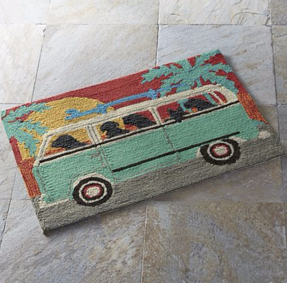 Vanlife Dogs Beach Trip Mat – Roadhouse Outfitters